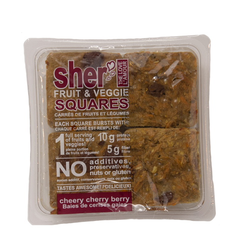 Buy Sher Gluten-Free Fruit and Veggie Squares Cherry Berry 312 g ...