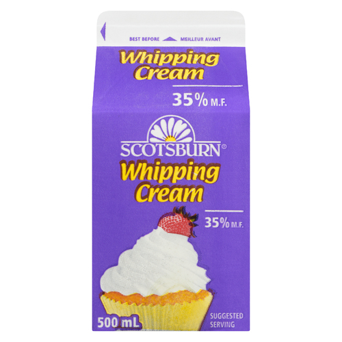 Buy Scotsburn 35% Whipping Cream Carton 500 ml | Sobeys Inc.