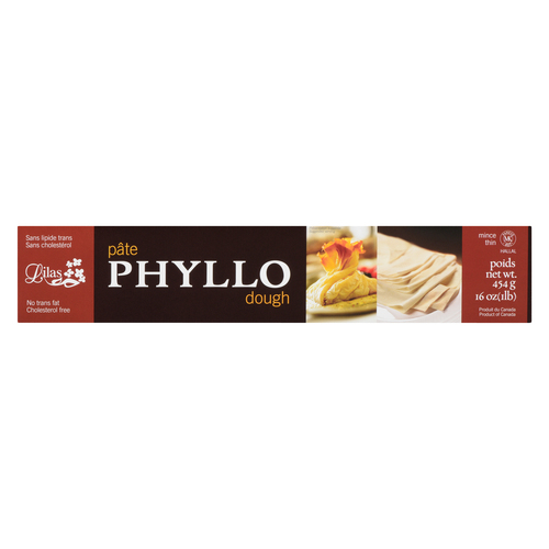 Buy Lilas Frozen Phyllo Dough Thin 454 g | Sobeys Inc.