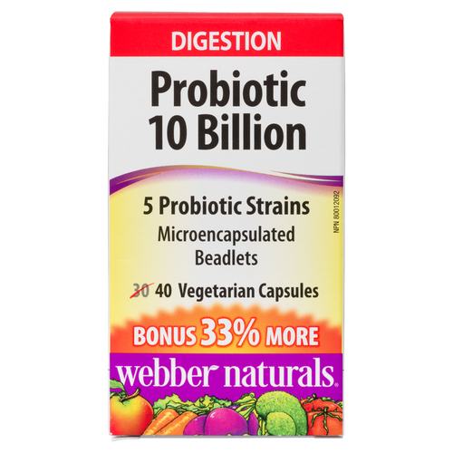 Buy Webber Naturals Probiotic Double Strength 40 Capsules | Sobeys Inc.