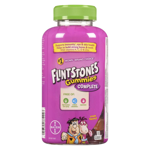 Buy Flintstones Complete Children's Vitamins Gummies 180 Count | Sobeys ...