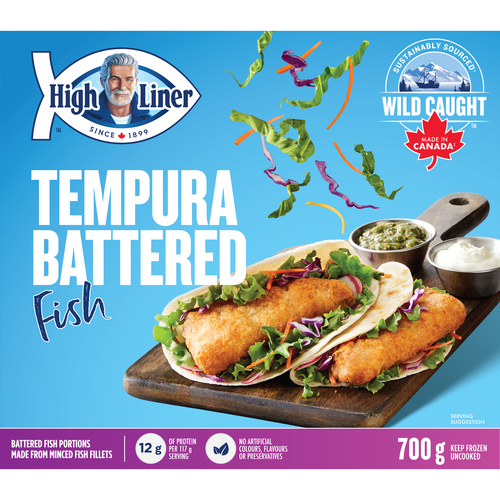 Buy High Liner Frozen Minced Fish Fillets Tempura Battered 700 g ...