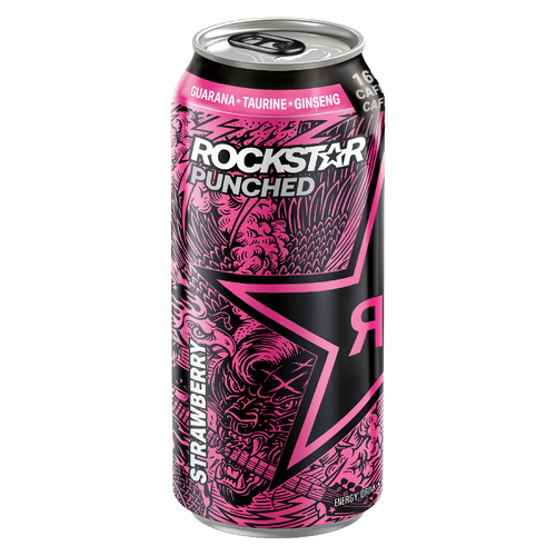 Buy Rockstar Punched Energy Drink Strawberry 473 ml (can) | Sobeys Inc.