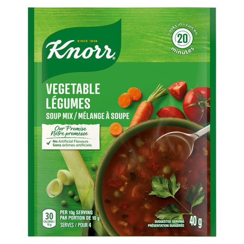 Buy Knorr Soup Mix Vegetable 40 g | Sobeys Inc.