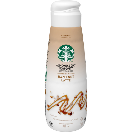 Buy Starbucks Non-Dairy Creamer Almond & Oat Hazelnut Latte 828 ml ...
