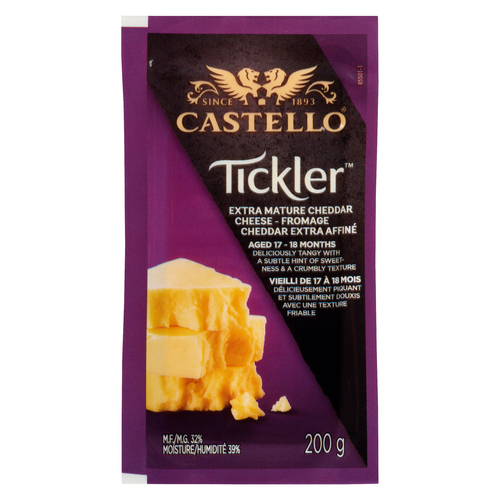 Buy Castello Tickler Cheddar Cheese Extra Mature 200 g | Sobeys Inc.