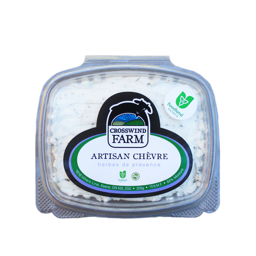 Buy Crosswind Farms Chevre Herb De Provence Artisan Cheese 250 g ...