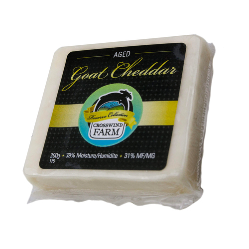Buy Aged Goat Cheddar Cheese 200 g | Sobeys Inc.