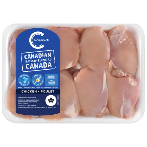 Buy Compliments Chicken Thighs Boneless Skinless | Sobeys Inc.