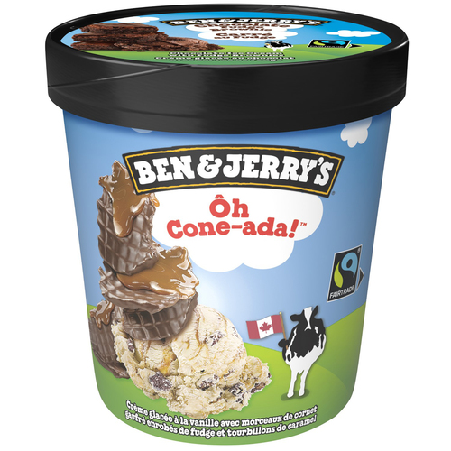 Buy Ben & Jerry's Ice Cream Oh Cone-Ada! With Fairtrade Ingredients 473 ...