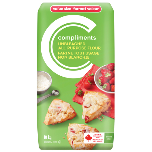 Buy Compliments All Purpose Flour Unbleached 10 kg | Safeway Canada