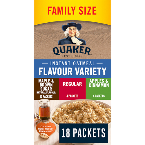 Buy Quaker Instant Oatmeal Variety Pack 694 g | Sobeys Inc.