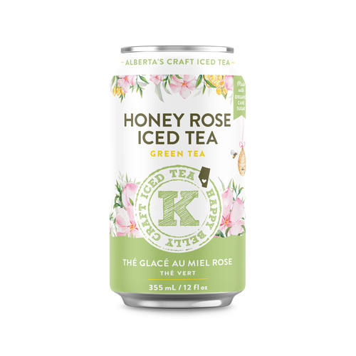 Buy Happy Belly Iced Tea Honey Rose 355 ml (can) | Sobeys Inc.
