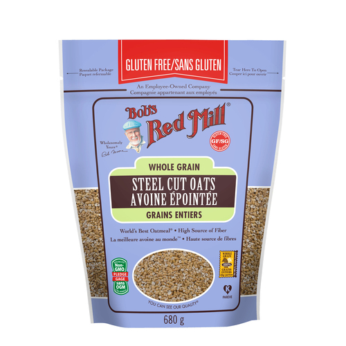 Buy Bob's Red Mill Gluten-Free Steel Cut Oats Whole Grain 680 g ...