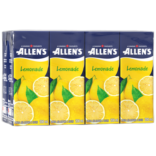 Buy Allen's Lemonade Juice Boxes 8 x 200 ml | Sobeys Inc.