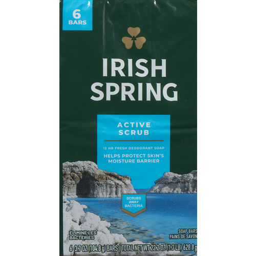 Buy Irish Spring Soap Bars Deep Action 6 EA | FreshCo