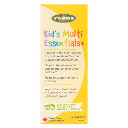 Buy Flora Kid's Multi Essentials+ Liquid Formula 226 ml | Sobeys Inc.