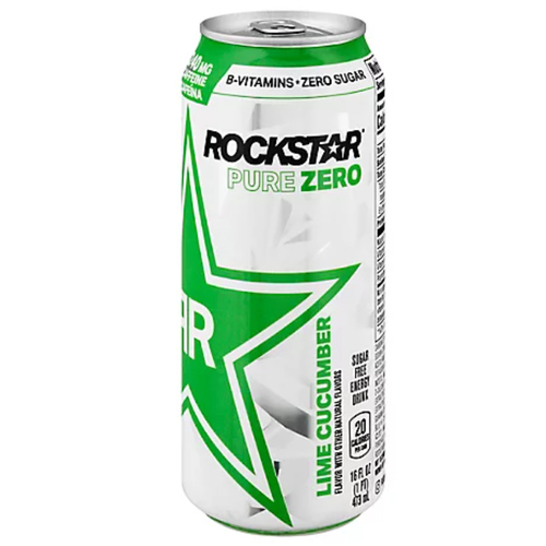 Buy Rockstar Pure Zero Energy Drink Cucumber Lime 473 ml (can) | Sobeys ...
