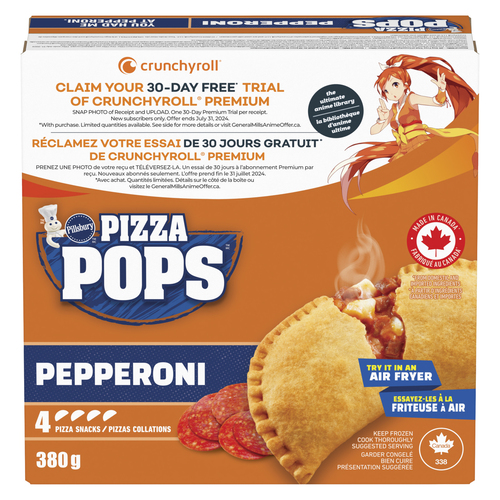 Buy Pillsbury Pizza Pops Frozen Pizza Snack Pepperoni 380 g | Safeway ...
