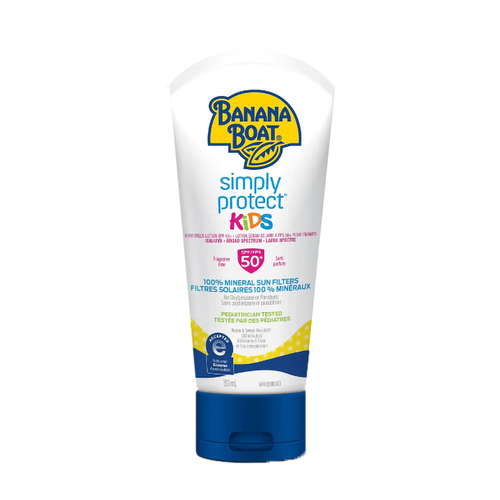 Buy Banana Boat Simply Protect Kids Sunscreen Lotion SPF 50+ 150 ml ...