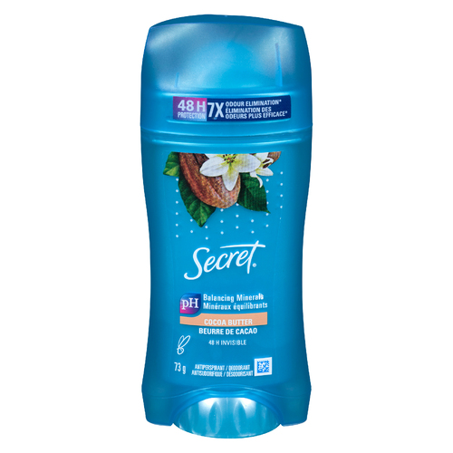 Buy Secret Fresh Invisible Solid Cocoa Butter Antiperspirant 73 g ...
