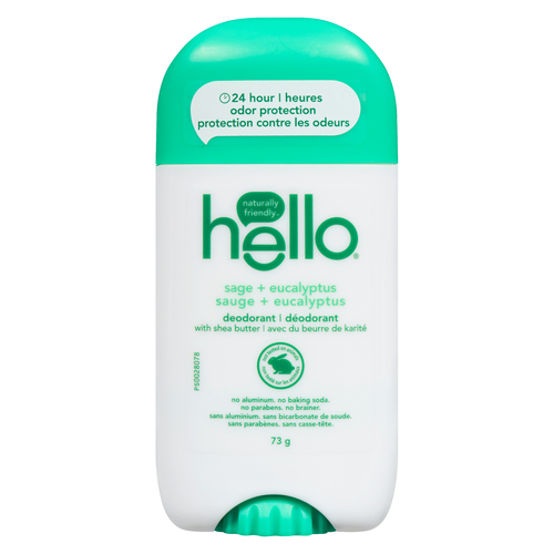 Buy Hello Deodorant Stick Sage+Eucalyptus 73 g | Safeway Canada