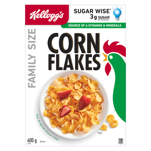 Buy Kellogg Cereal Corn Flakes 600 g | Sobeys Inc.