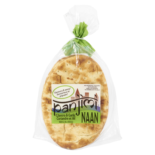 Buy Panjimi Naan Cilantro & Garlic 600 g (frozen) | Safeway Canada