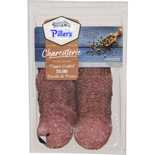Buy Piller's Charcuterie Salami Pepper Coated 125 g | Safeway Canada