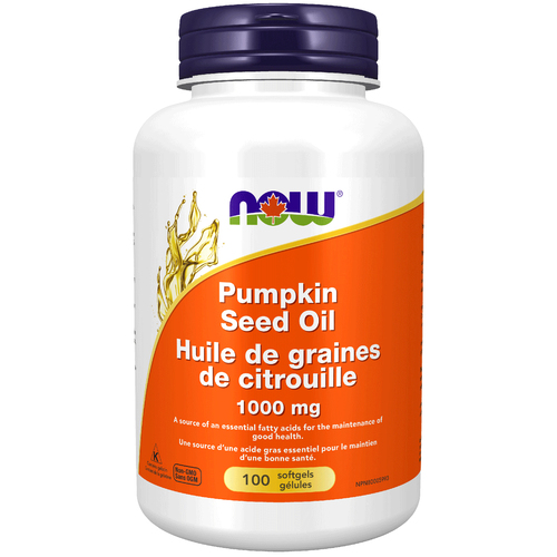 Buy Now Pumpkin Seed Oil 1000 mg Softgels 100 Count | Sobeys Inc.