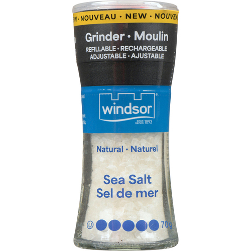 Buy Windsor Natural Sea Salt Grinder 70 g | Safeway Canada