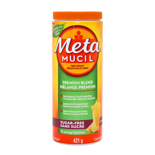 Buy Metamucil Natural Smooth Supplement Orange 421 g | FreshCo