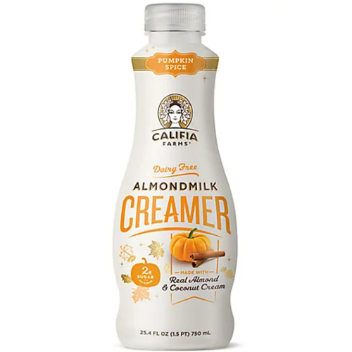Buy Califia Farms Dairy-Free Almond Milk Creamer Pumpkin Spice 750 ml ...