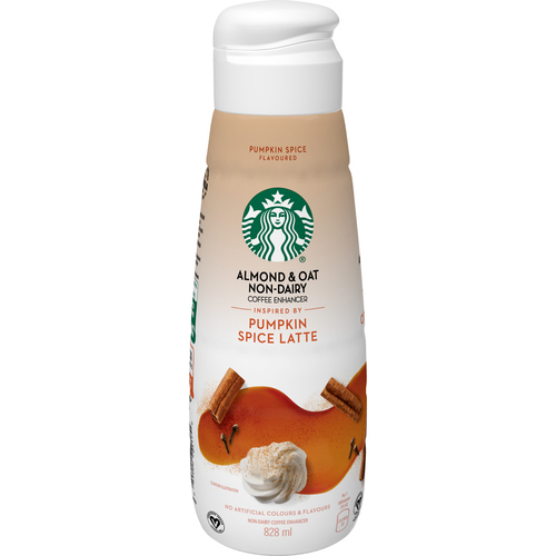 Buy Starbucks Non-Dairy Almond & Oat Coffee Enhancer Pumpkin Spice ...
