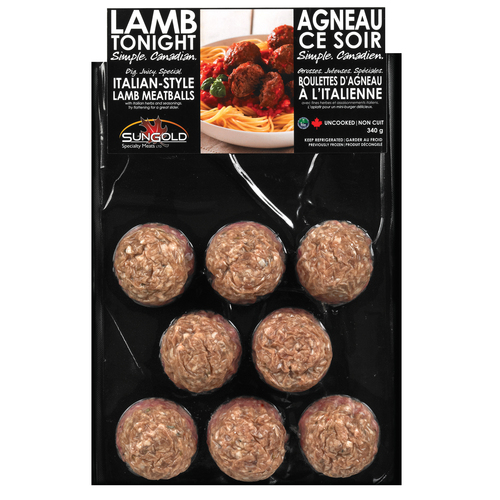 Buy Lamb Tonight Lamb Meatballs Italian Style 340 g | Sobeys Inc.