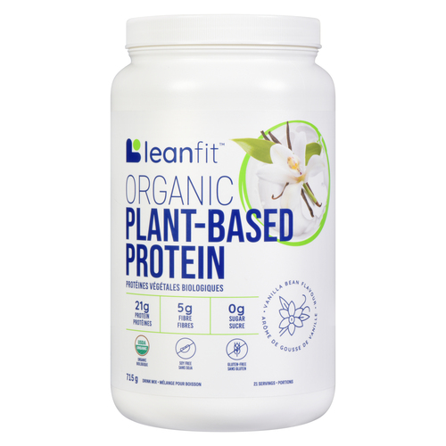 Buy LeanFit Organic Plant Based Protein Vanilla 715 g | Sobeys Inc.