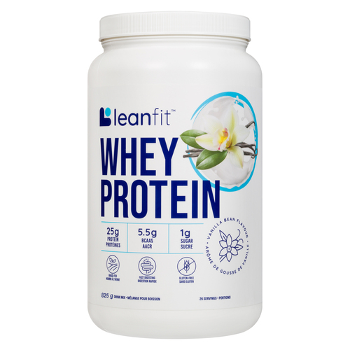 Buy LeanFit Vanilla Whey Protein 825 g | Sobeys Inc.