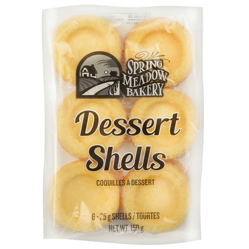 Buy Spring Meadow Bakery Dessert Shells 6 Pack 150 g (frozen) | FreshCo