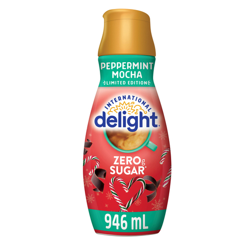 Buy International Delight Zero Sugar Coffee Enhancer Peppermint Mocha ...