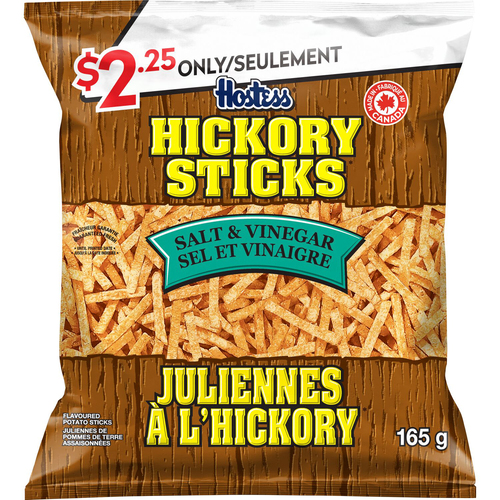 Buy Hostess Potato Sticks Hickory Sticks Salt & Vinegar Flavoured 165 g ...