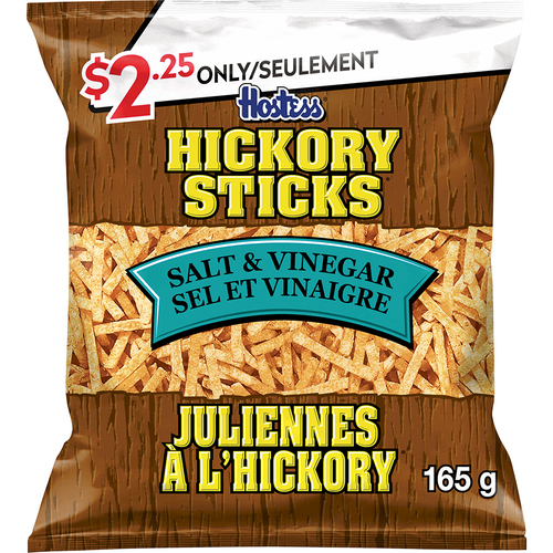 Buy Hostess Potato Sticks Hickory Sticks Salt & Vinegar Flavoured 165 g ...