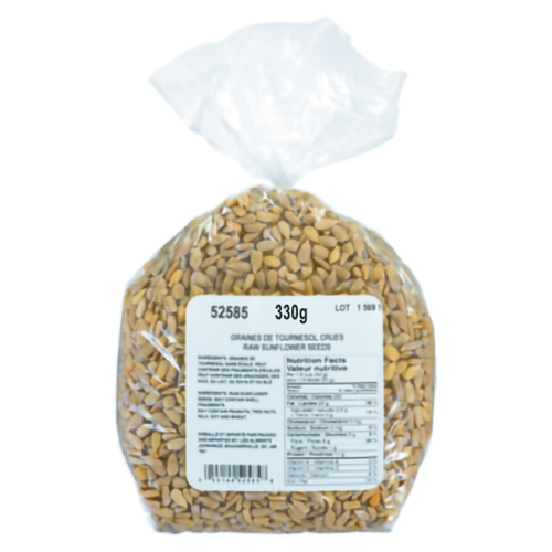 Buy Les Aliments Johnvince Raw Sunflower Seeds 330 g | IGA