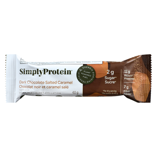 Buy Simply Protein Protein Bar Dark Chocolate Salted Caramel 40 g ...