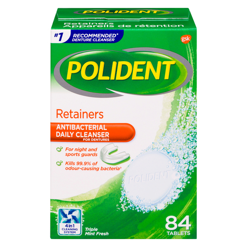 Buy Polident Retainers Daily Cleanser Tablets 84 Count | Safeway Canada