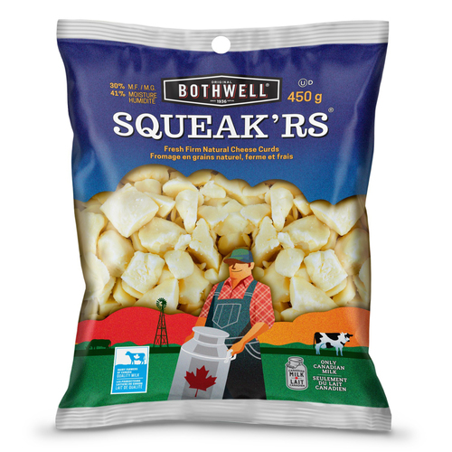 Buy Bothwell Cheese white squeak'rs Cheese Curds 450 g | FreshCo