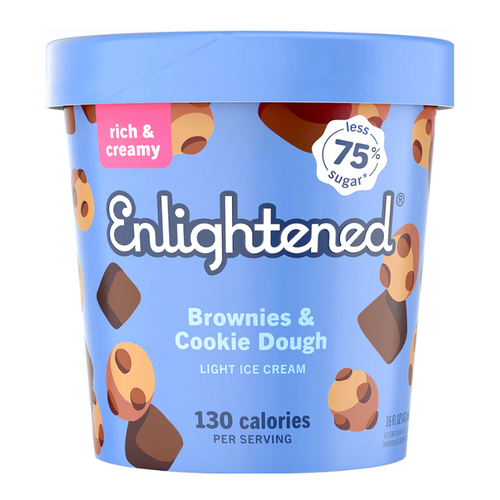 Buy Enlightened Frozen Dessert Brownies And Cookie Dough 473 Ml