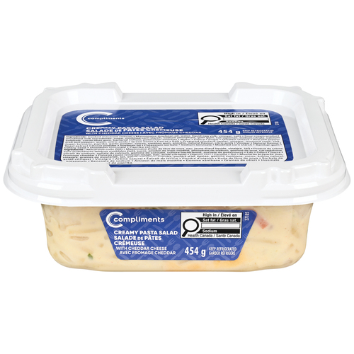 Buy Compliments Deli Salad Creamy Pasta Salad With Cheddar Cheese 454 g ...