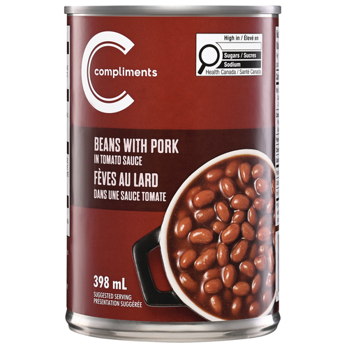 Buy Compliments Canned Beans With Pork In Tomato Sauce 398 ml | Safeway ...